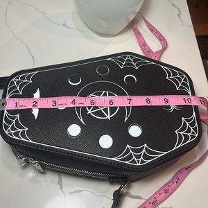 MAD Engine | Bags | Mad Engine Halloween Coffin Crossbody Blackwhite ...